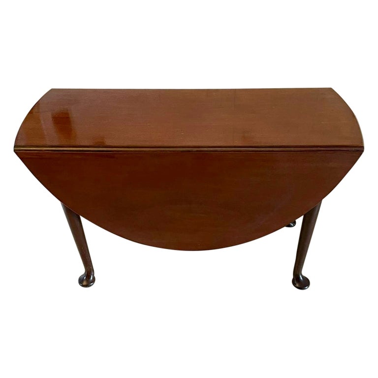 Table de salle à manger ancienne George III en acajou à 6 places de ...