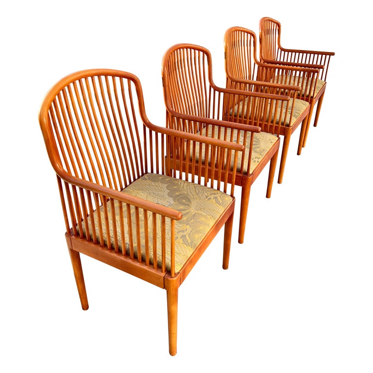 Davis Allen for Knoll Exeter Armchairs with Crane Upholstery For Sale ...