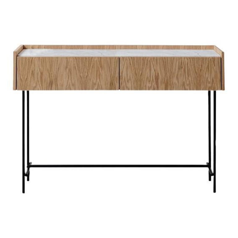 Calcatta Viola Camo Marble Console Table by Un’common For Sale at 1stDibs