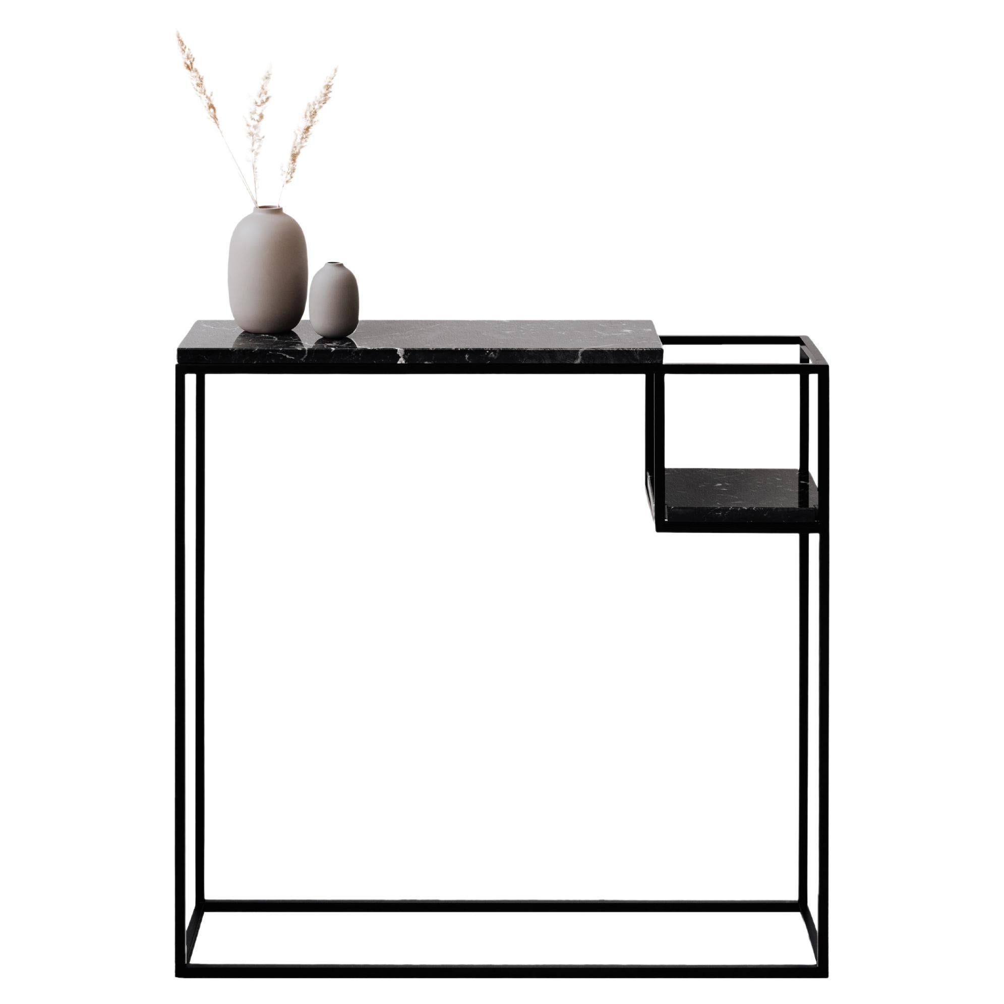 Calcatta Viola Camo Marble Console Table by Un’common For Sale at 1stDibs