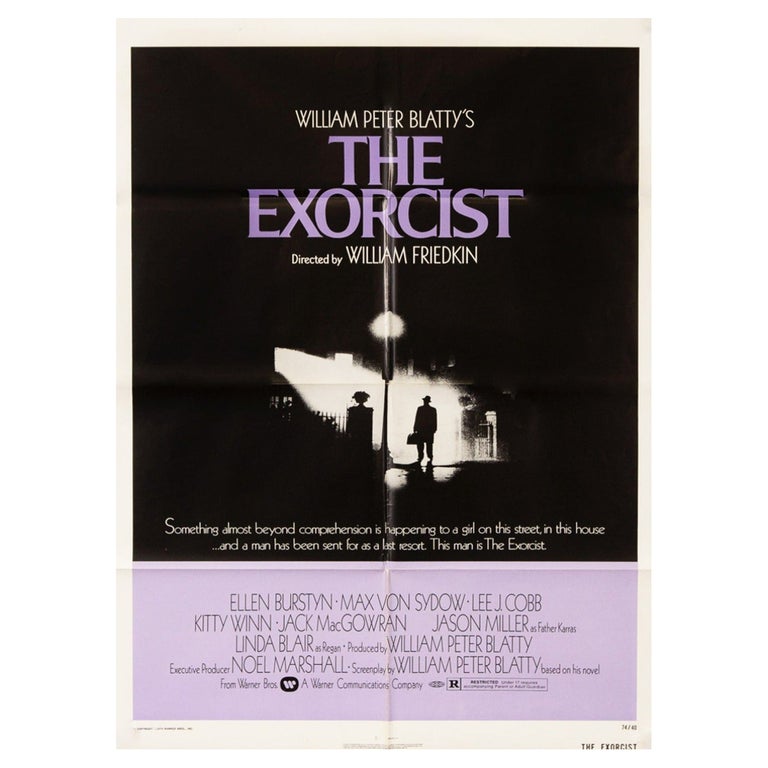 1973 the Exorcist Original Vintage Poster For Sale at 1stDibs
