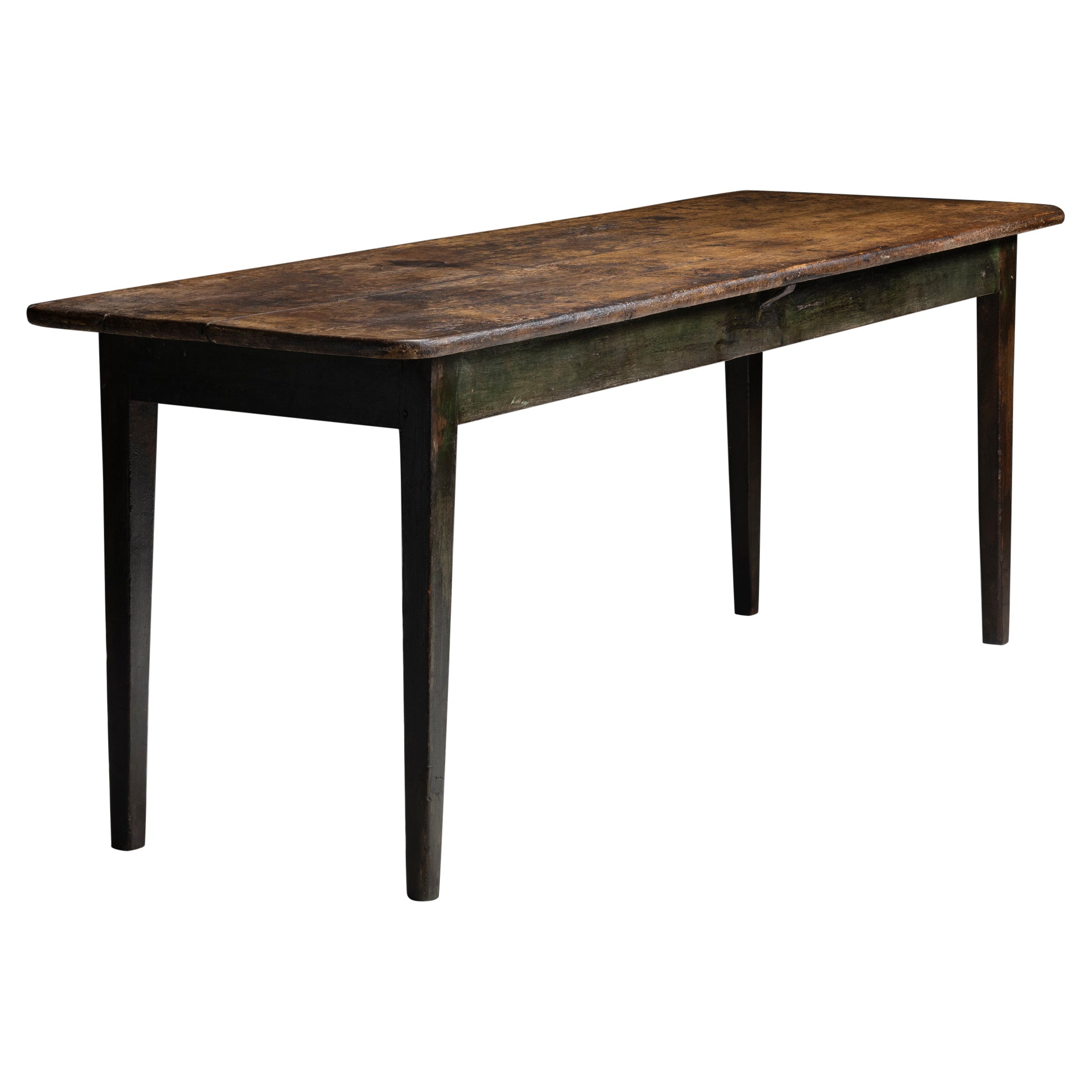 Massive Walnut Dining Table, France, circa 1850 at 1stDibs
