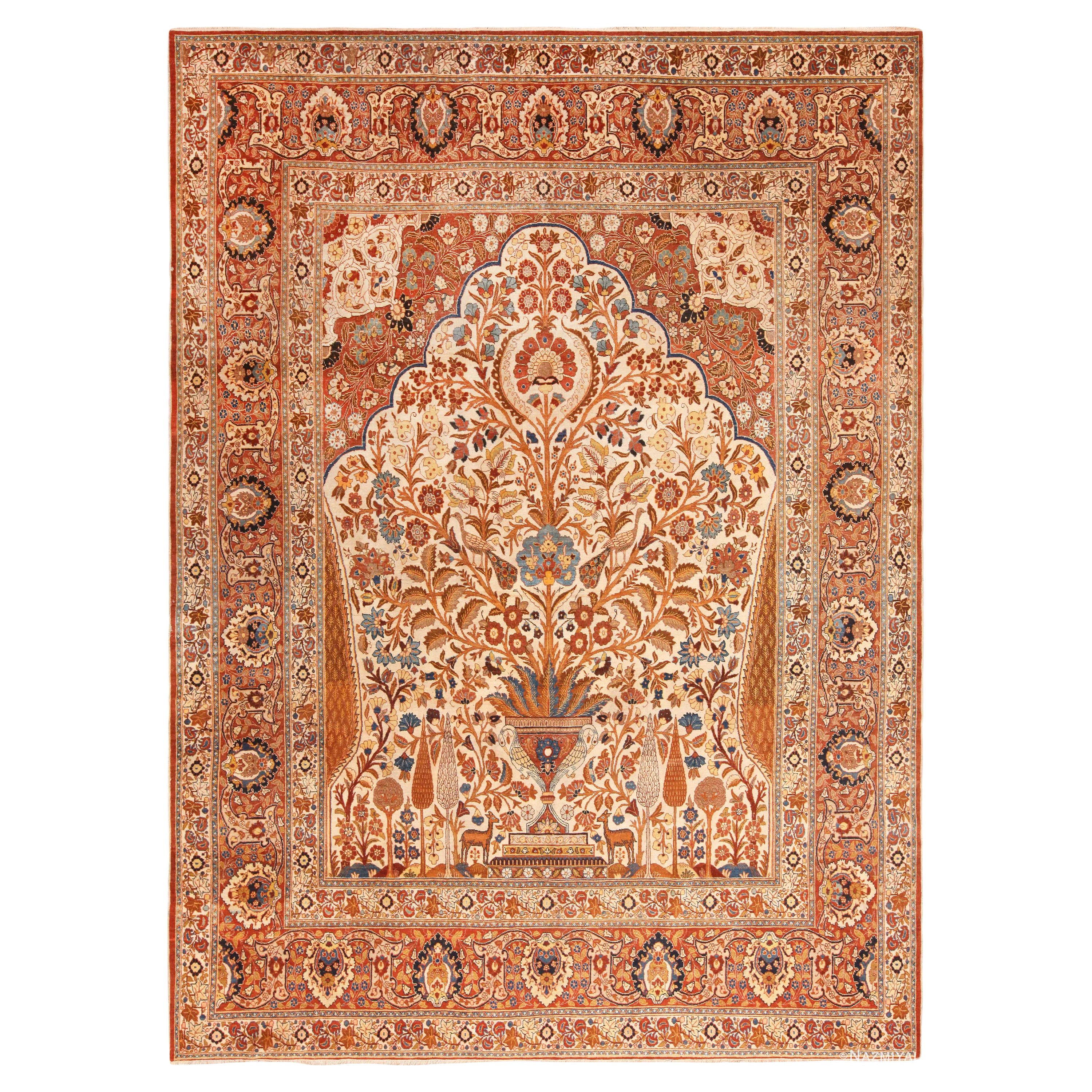 Tabriz Persian Rugs - 2,270 For Sale at 1stDibs | antique tabriz rugs ...