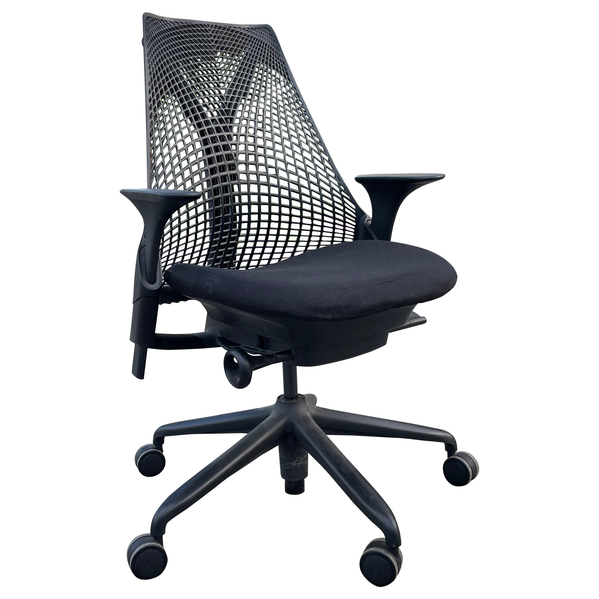 Rubber Office Chairs and Desk - 17 For Sale at 1stDibs