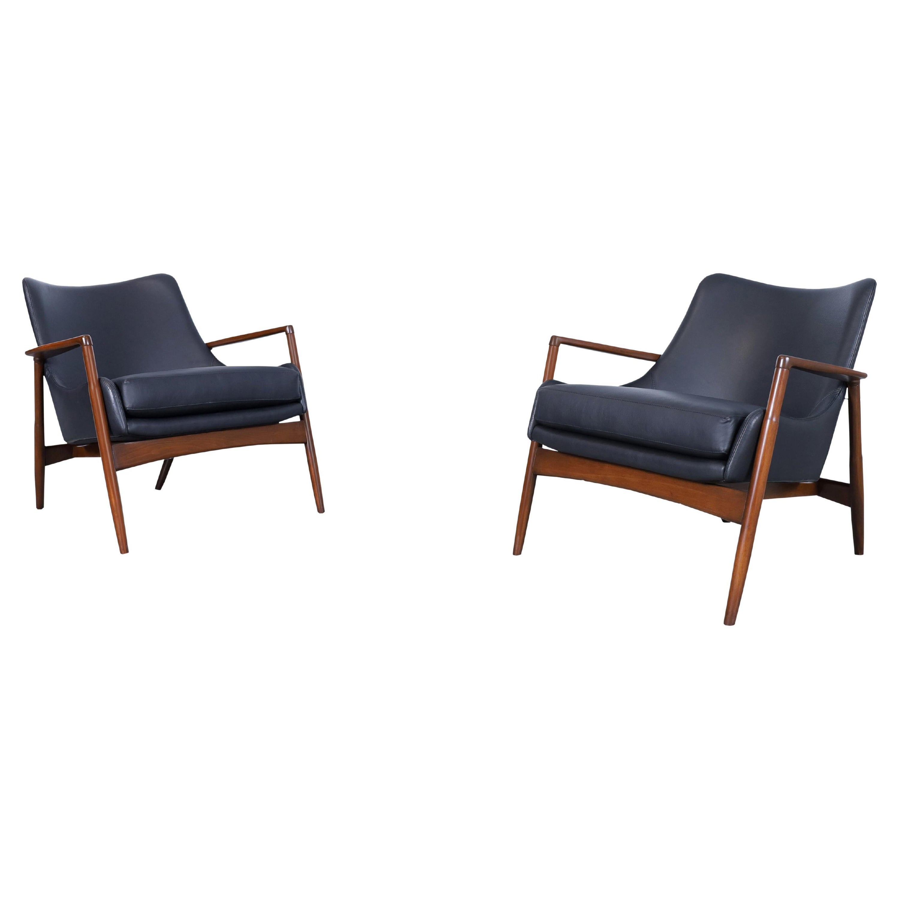 Scandinavian Modern Z Lounge Chair By Poul Jensen For Selig at 1stDibs ...