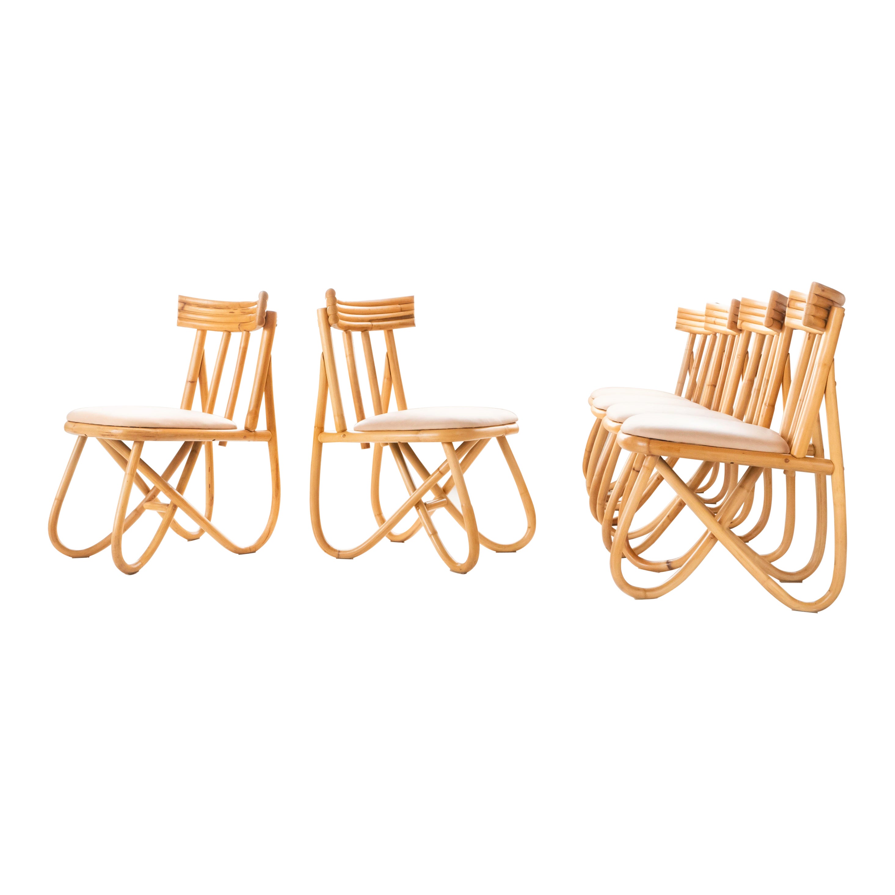 Rattan Loop Back Dining Chairs by Lexington, Set of 6 at 1stDibs ...