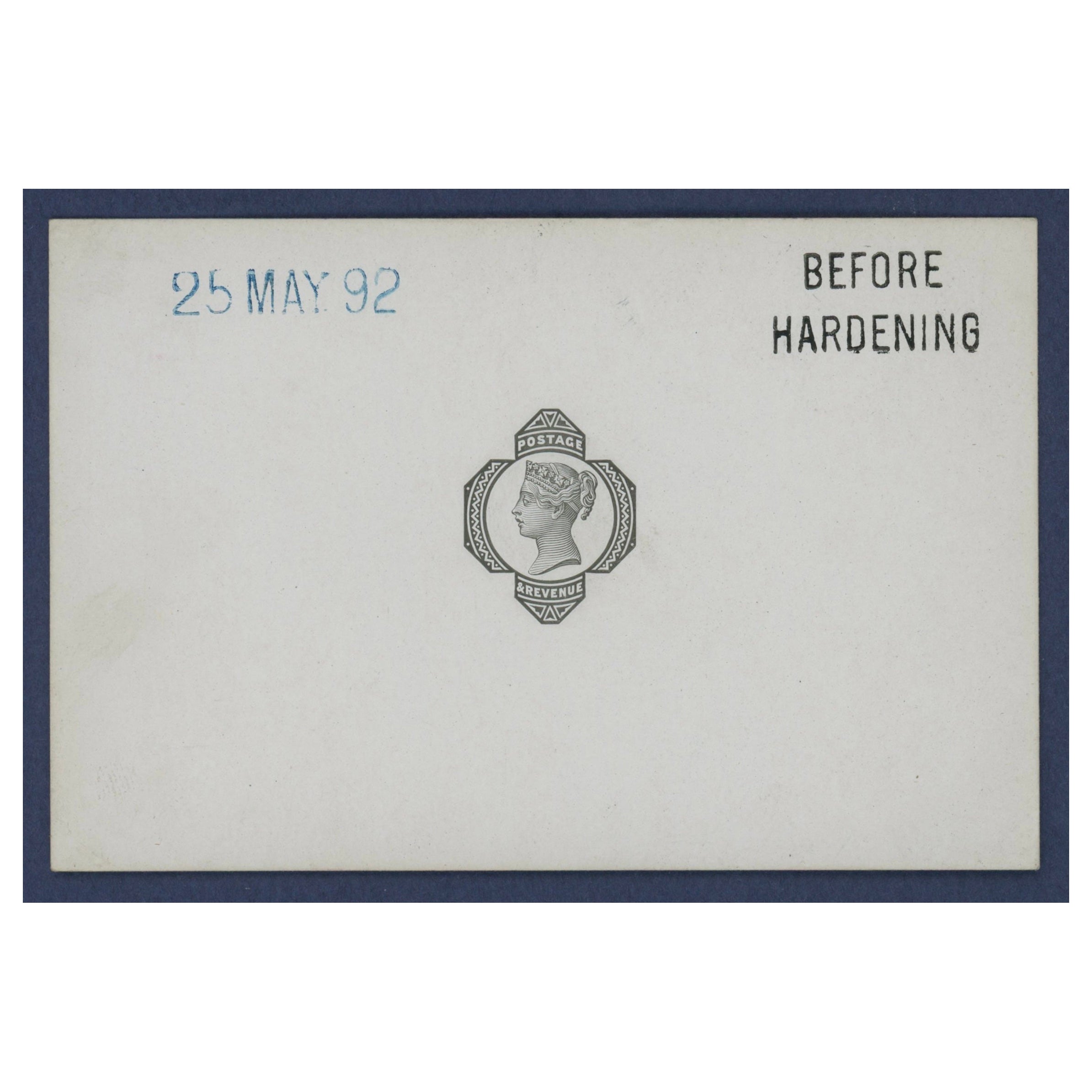 Great Britain 1892 4½D "Jubilee" Head Plate Die Proof, SG206var For ...