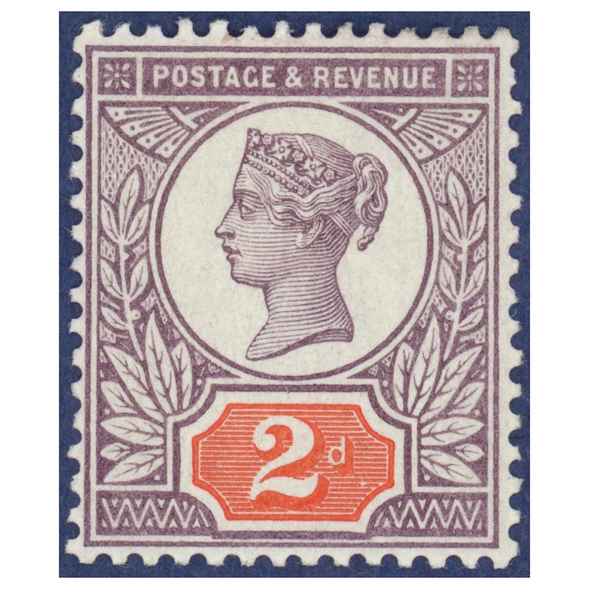 Great Britain 1899 2d "Jubilee" Colour Trial, Sg200var For Sale at 1stDibs