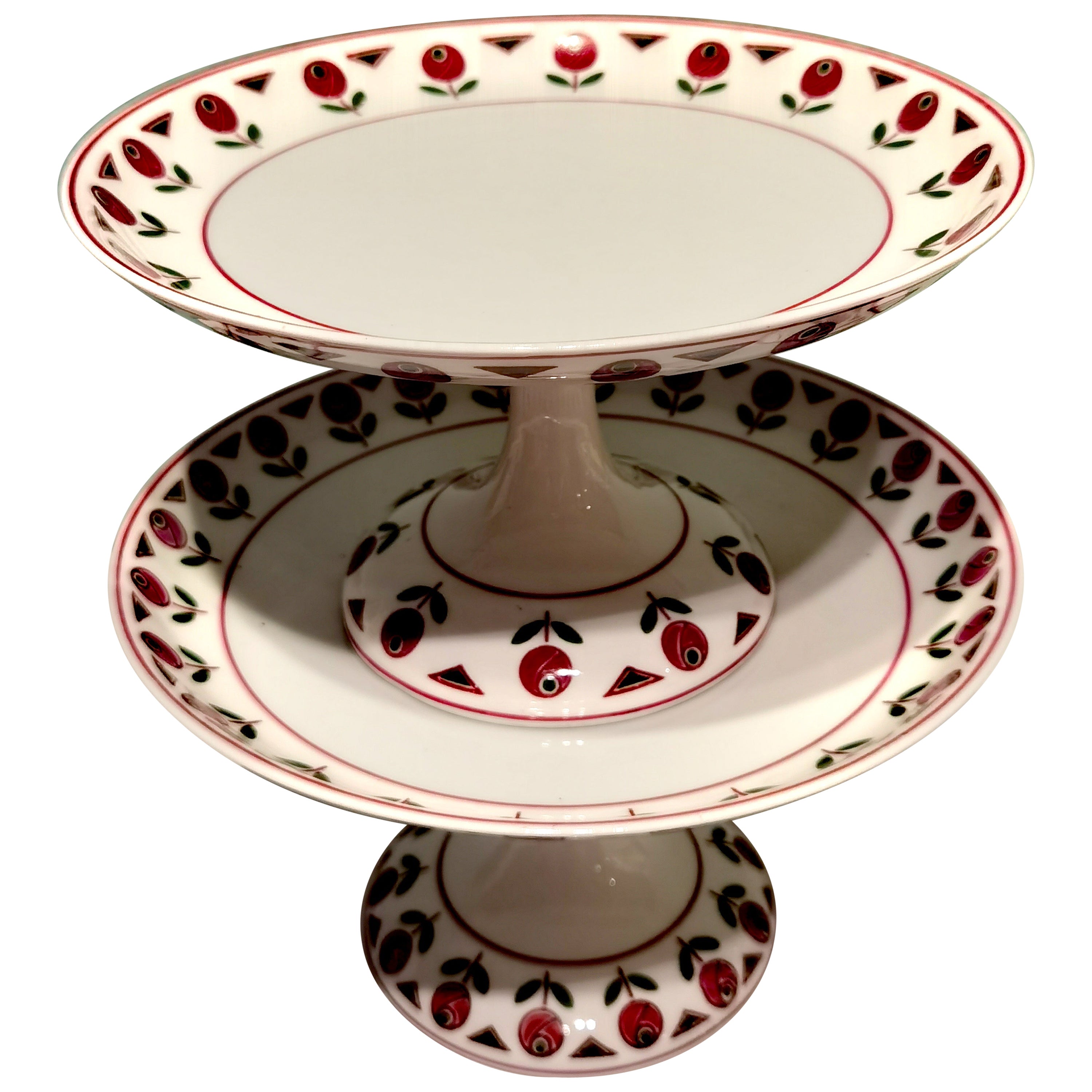 Pair of Limoges Porcelain Trinket Dishes For Sale at 1stDibs