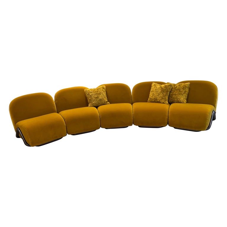 Tacchini Velvet Victoria Sofa Designed by David/Nicolas in STOCK For ...
