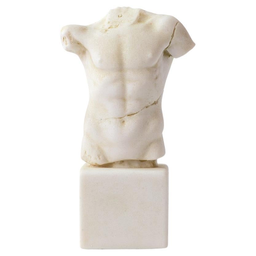 Female Torso Made with Compressed Marble Powder For Sale at 1stDibs