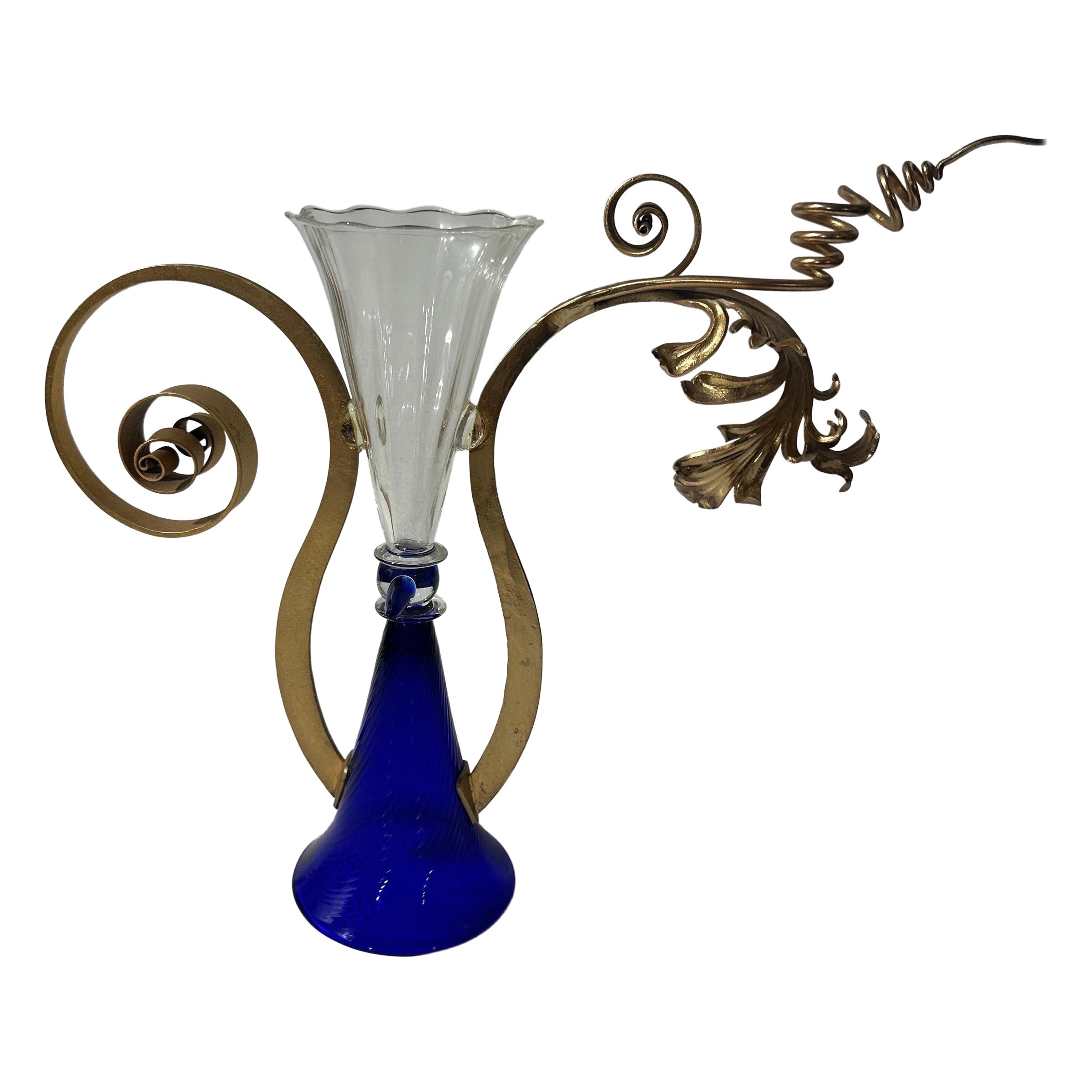 Simon Large Silver Plated Seven-Branched Candleholder by Borek Sipek ...