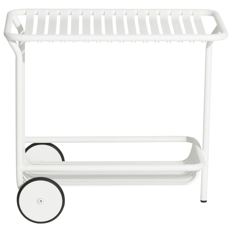 Petite Friture Week-End Trolley in White Aluminium by Studio ...