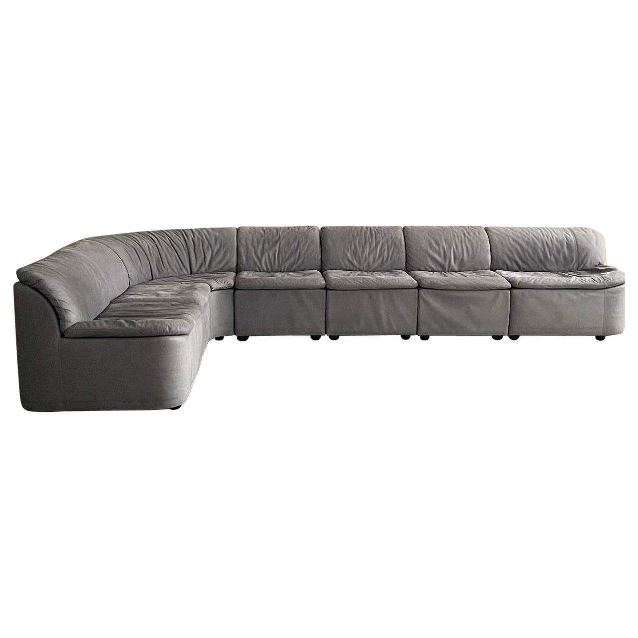 Large Curved Post-Modern Sectional by Preview at 1stDibs