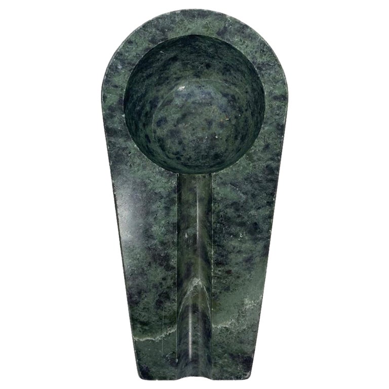 Vintage Midcentury Italian Marble Cigar Ashtray For Sale at 1stDibs