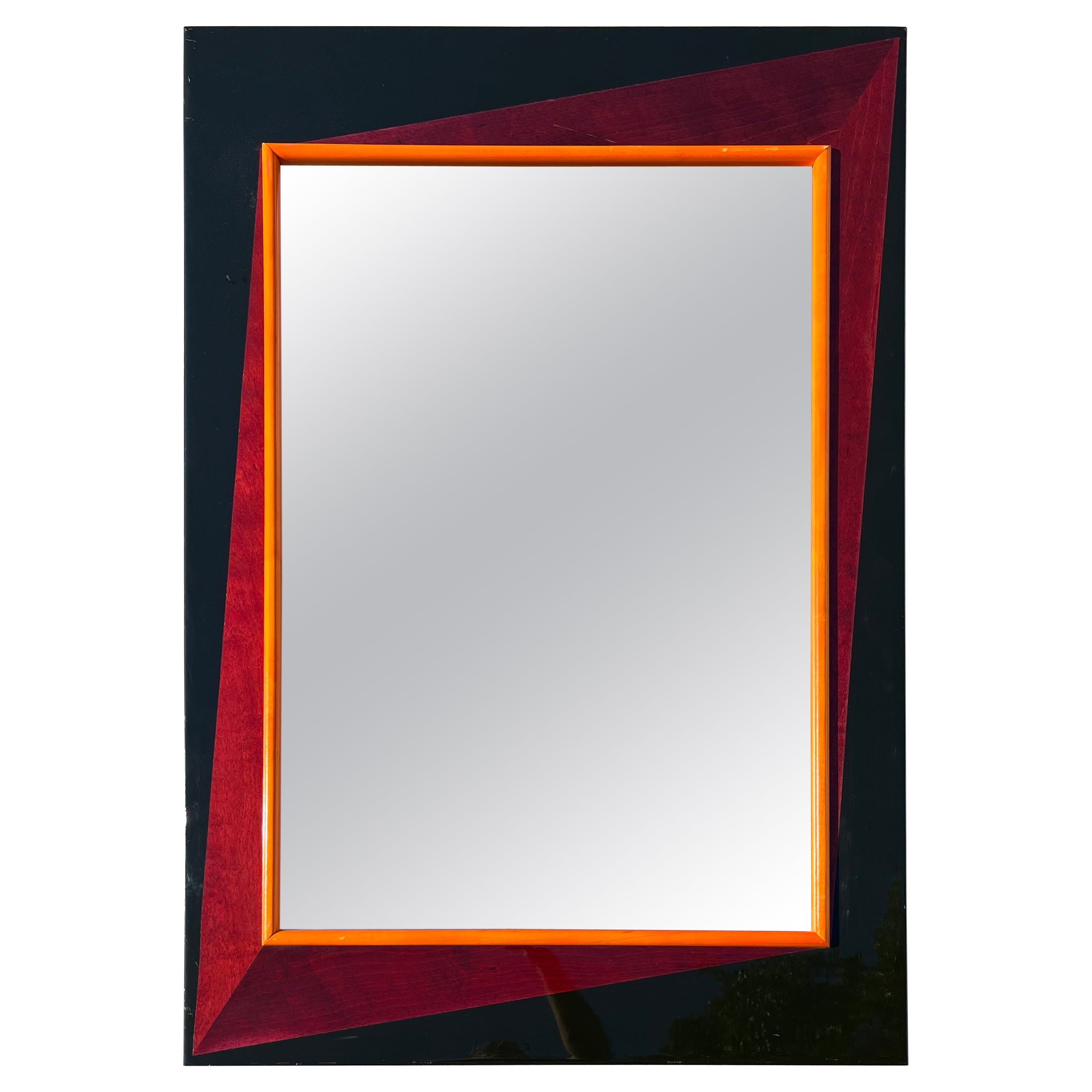 Vintage Postmodern Memphis Style Nova Wall Mirror, circa 1990s For Sale ...