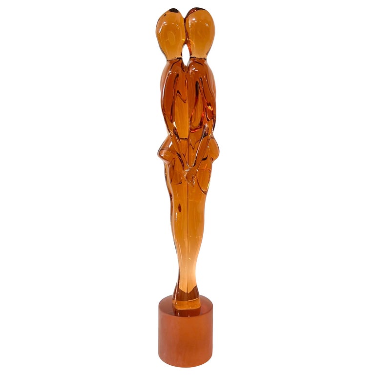Renato Anatra Murano Art Glass Sculpture For Sale at 1stDibs