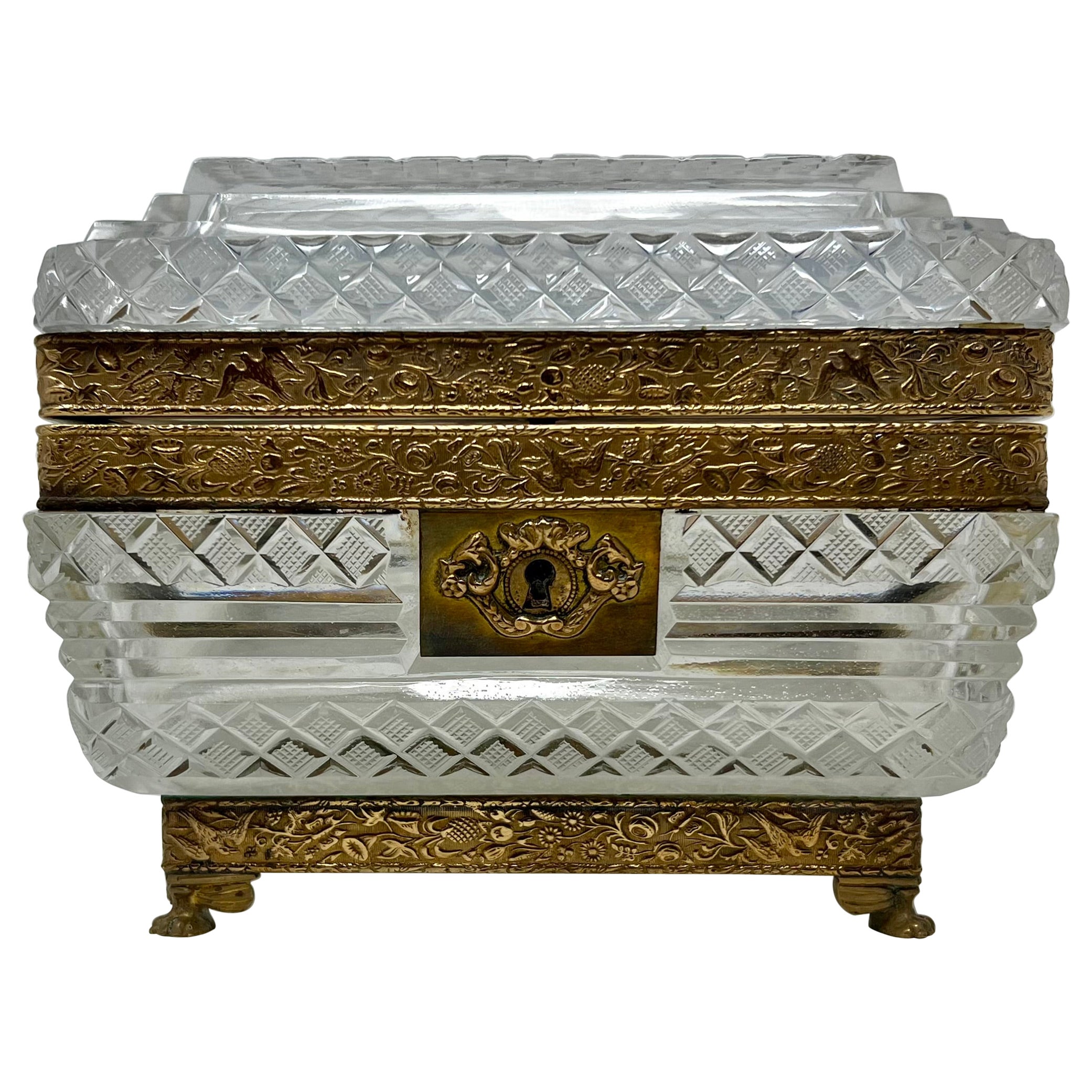 Crystal Boxes - 212 For Sale at 1stDibs | crystal jewelry box, vintage ...