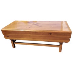 Ethan Allen Maple Formica Top Round Table with Leaf, circa 1960s For Sale at 1stDibs | formica ...