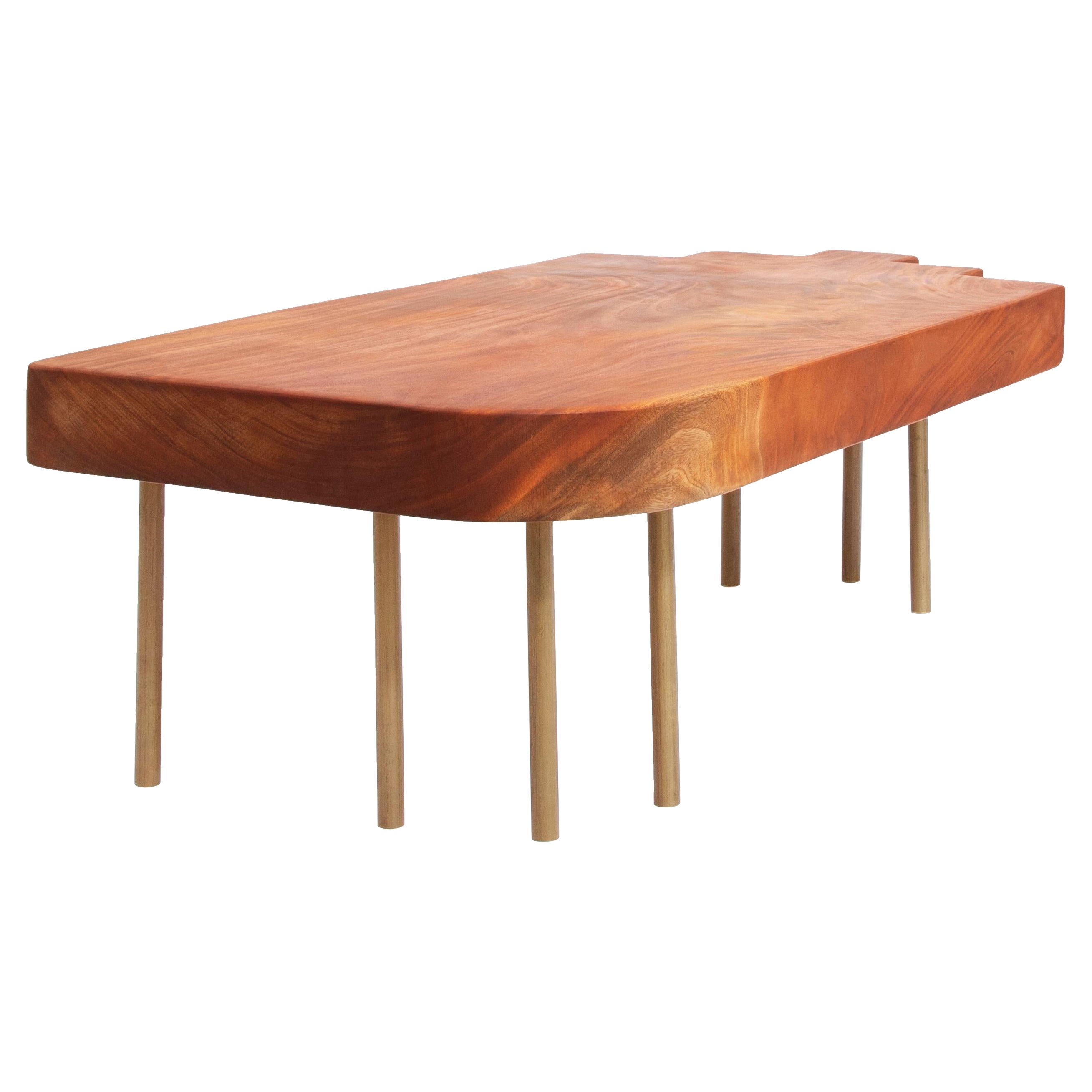 Bespoke Art Deco Inspired Elio Coffee Table Brass Plate Structure ...