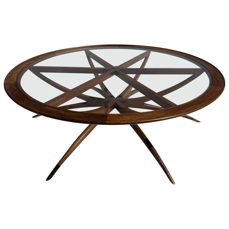 Danish Spider Leg Coffee Table For Sale at 1stDibs
