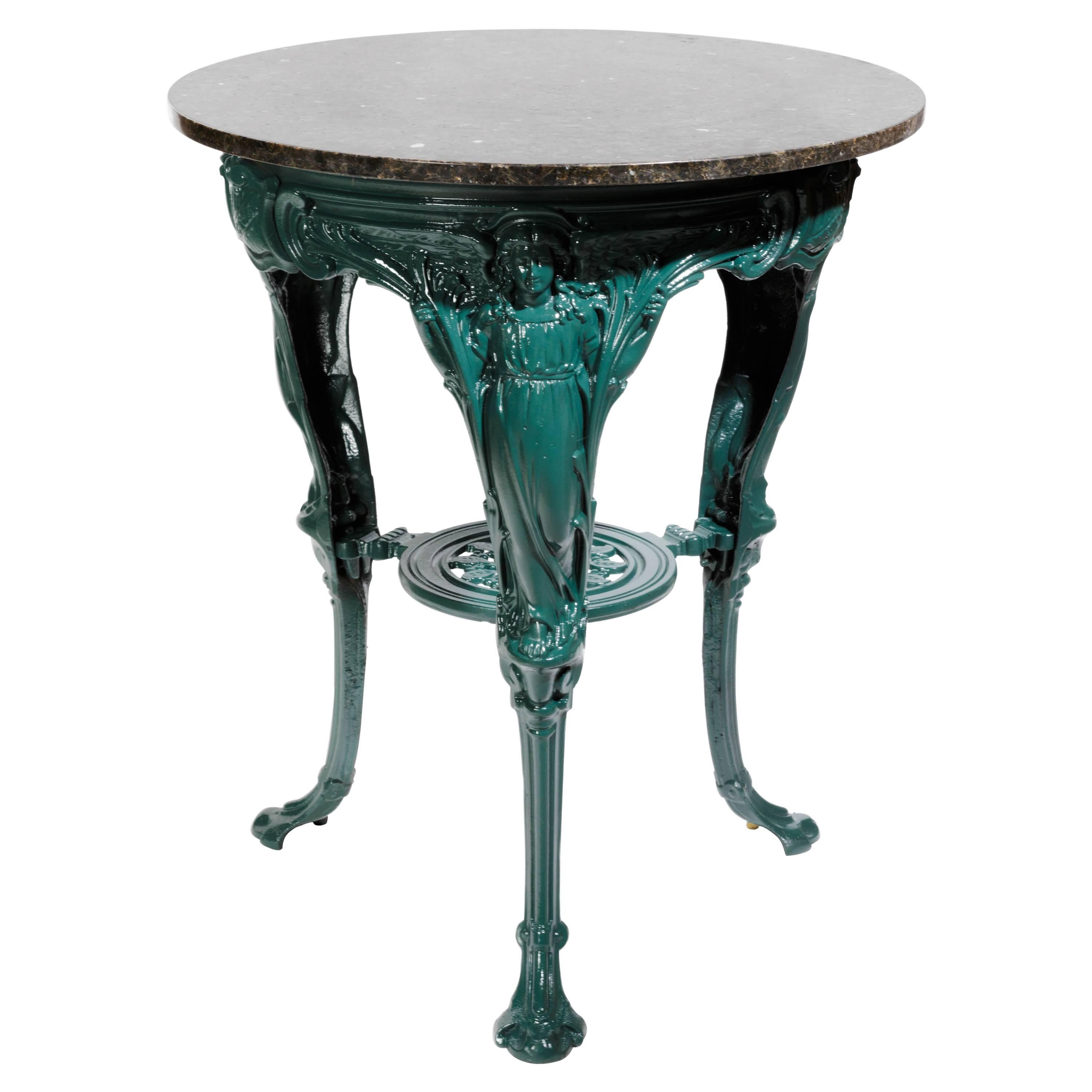 English Cast Iron Victory Pub Table at 1stDibs