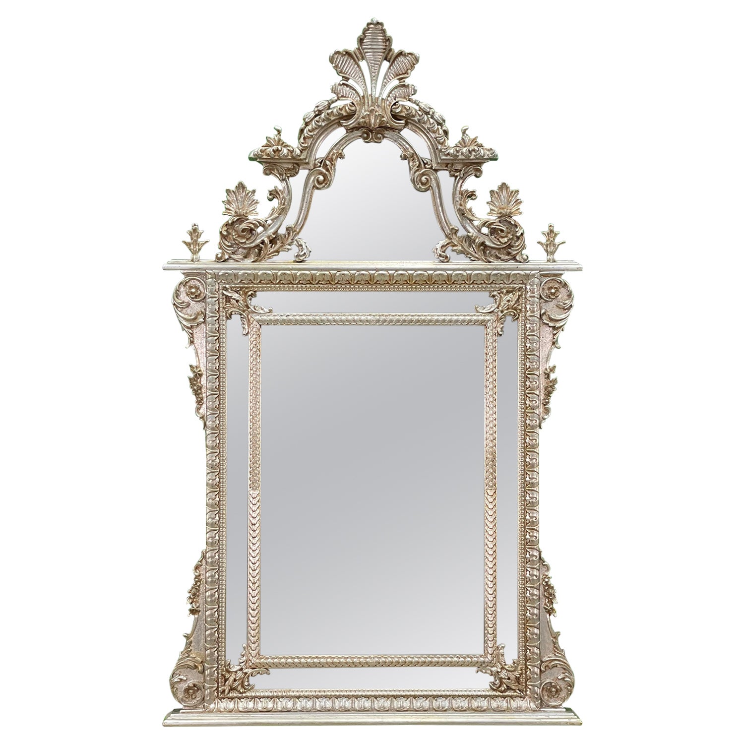 Hand Carved Swan Wall Mirror For Sale at 1stDibs | swan mirror ...