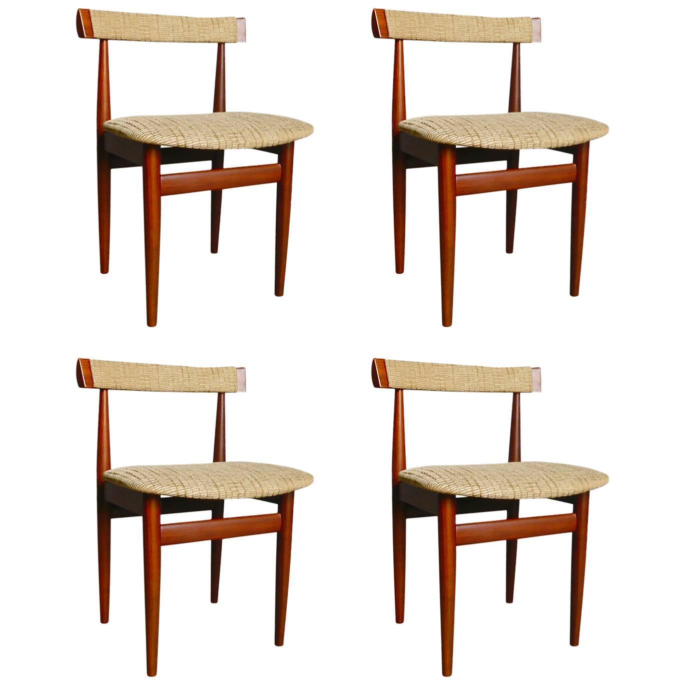 Hans Olsen Dining Chairs for Frem Rojle For Sale at 1stdibs