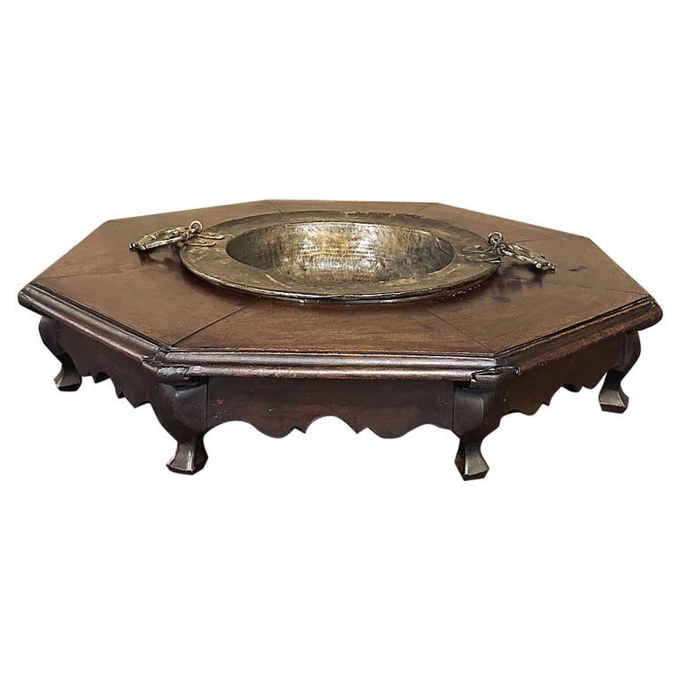 19th Century Octagonal Dutch Brazier ~ Outdoor Cooker For Sale at 1stDibs