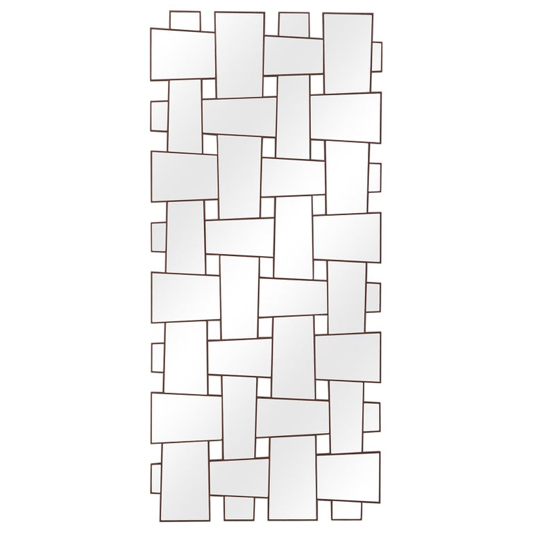 Canvas High Mirror For Sale at 1stDibs