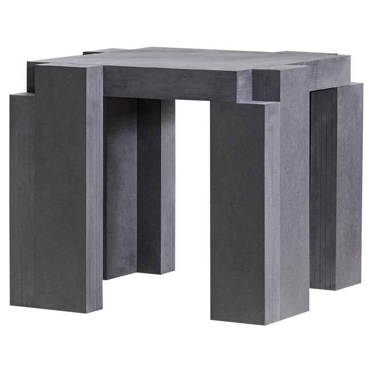 Contemporary Tavola Coffee Table in Black Stained wood For Sale at 1stDibs