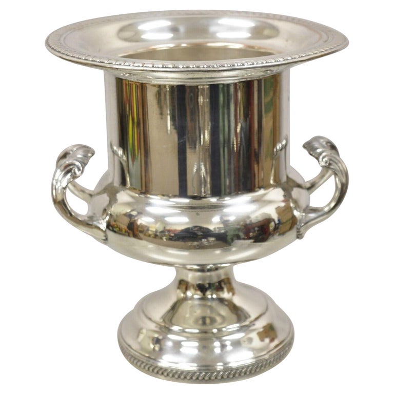FB Rogers Silver Plated Regency Style Trophy Cup Champagne Chiller Ice ...