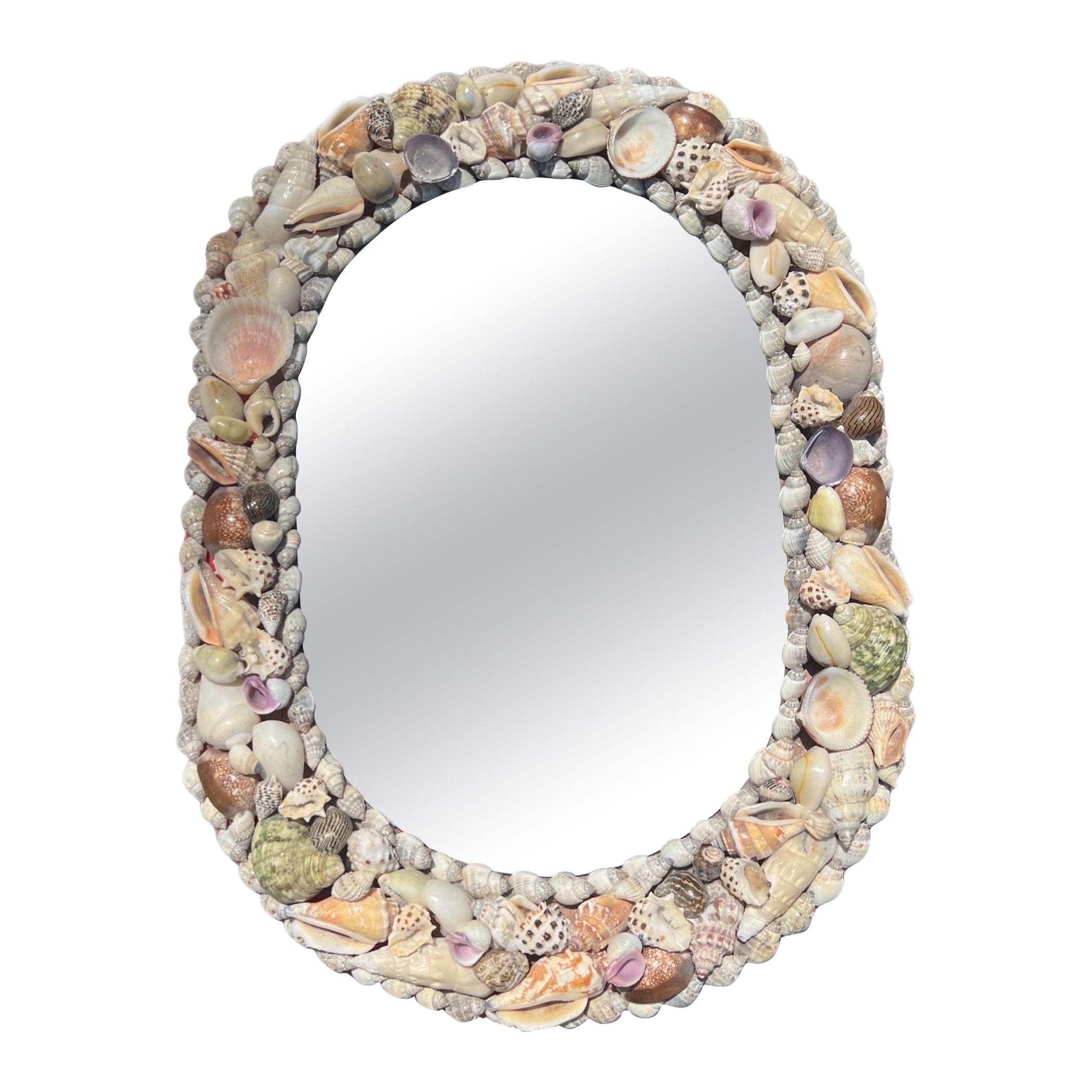 20th c. Venetian Grotto Style Seashell Mirror at 1stDibs | shell ...