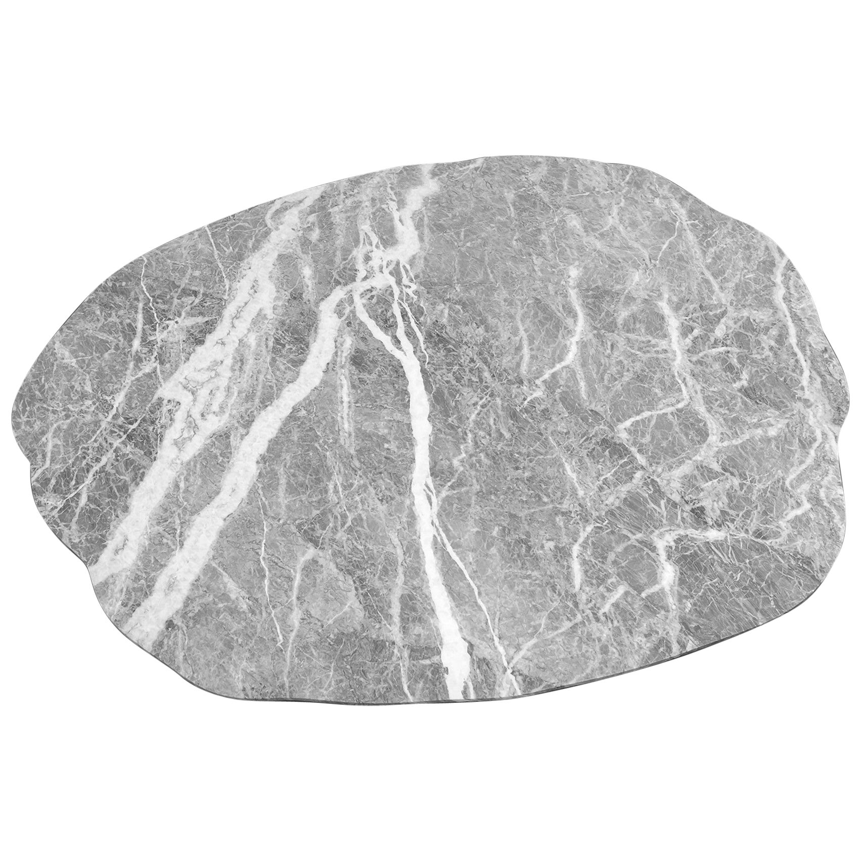 Bicolor Sculptural Dining Marble Table Signed by Lorenzo Bini For Sale ...