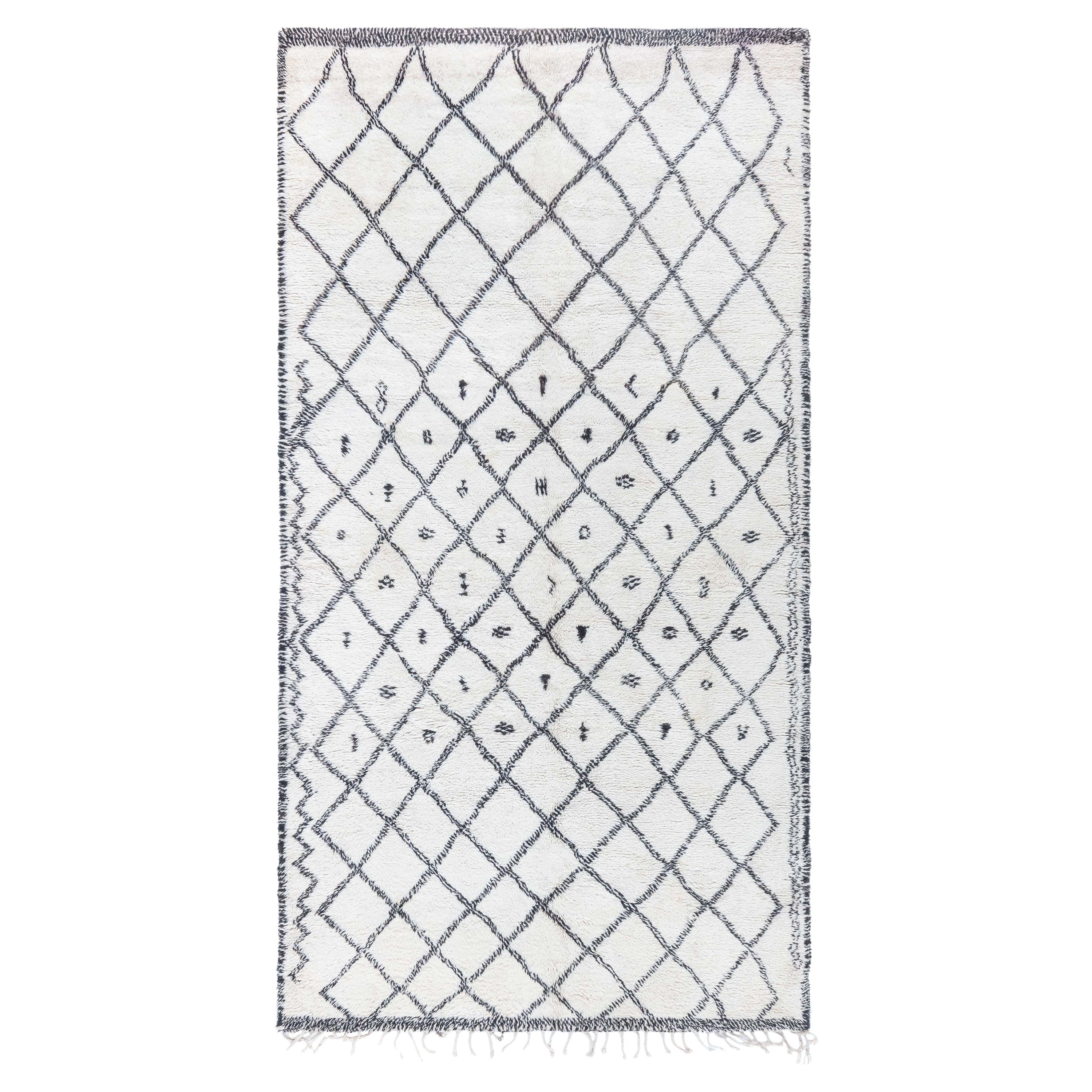 Doris Leslie Blau Collection Vintage Moroccan Rug For Sale at 1stDibs