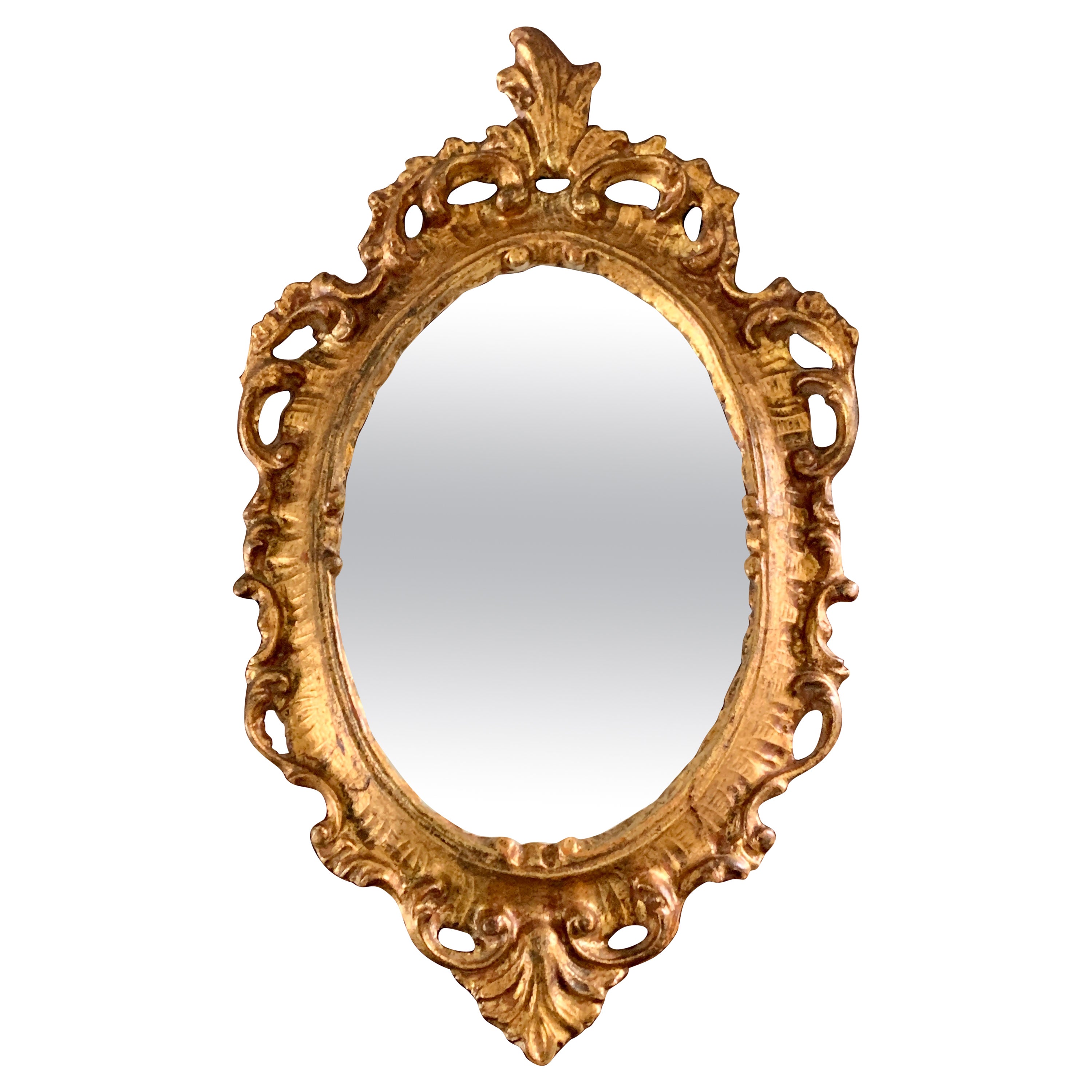 Florentine, Italian Renaissance Style Gold Leaf Wall Mirror For Sale at ...