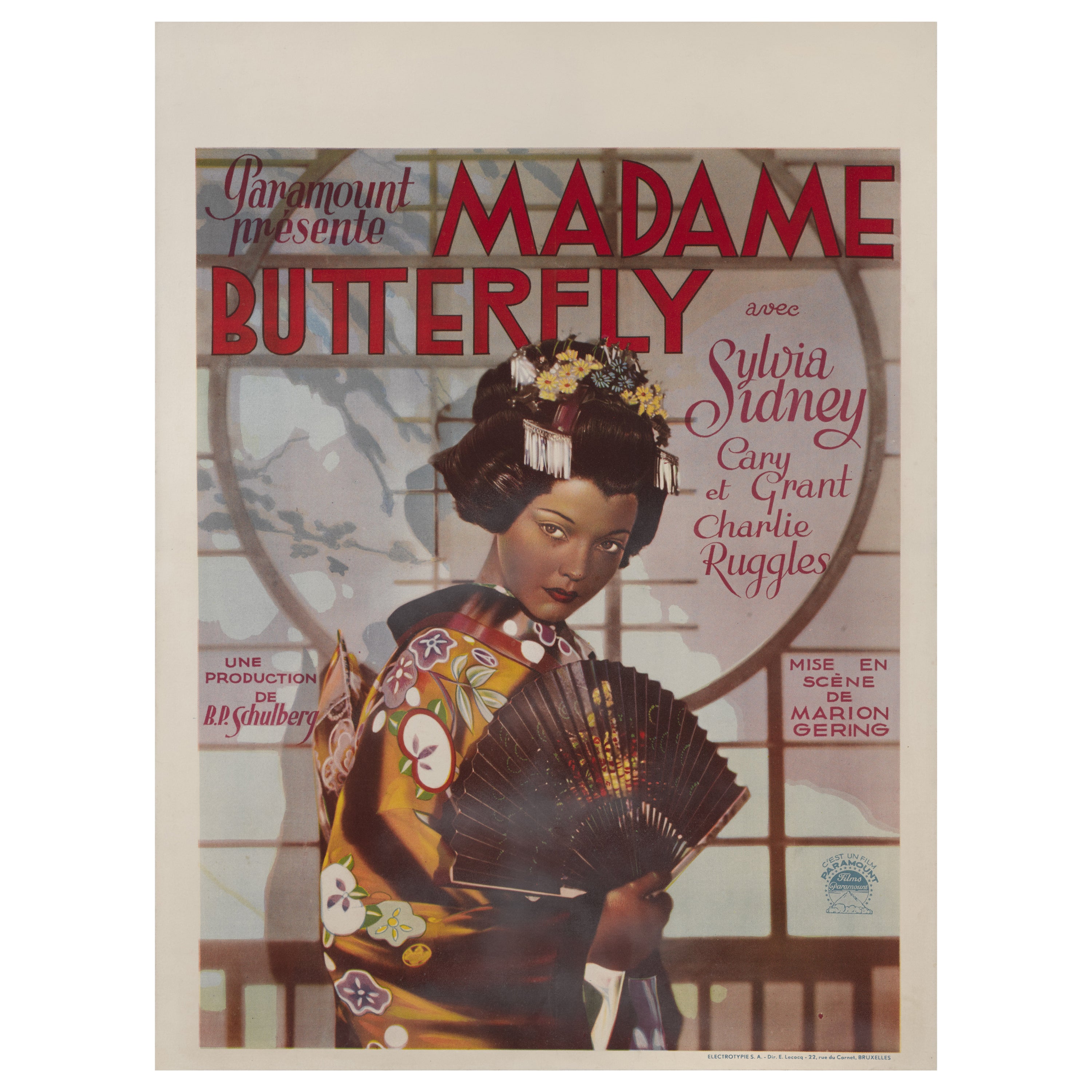 Madame Butterfly For Sale at 1stDibs