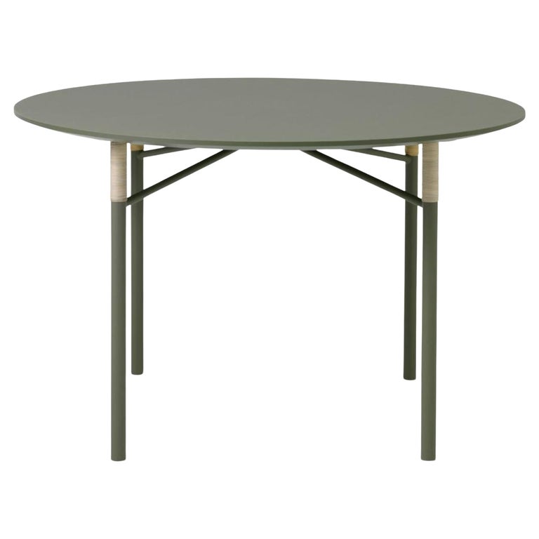 Affinity Round Dining Table Light Green by Warm Nordic For Sale at 1stDibs