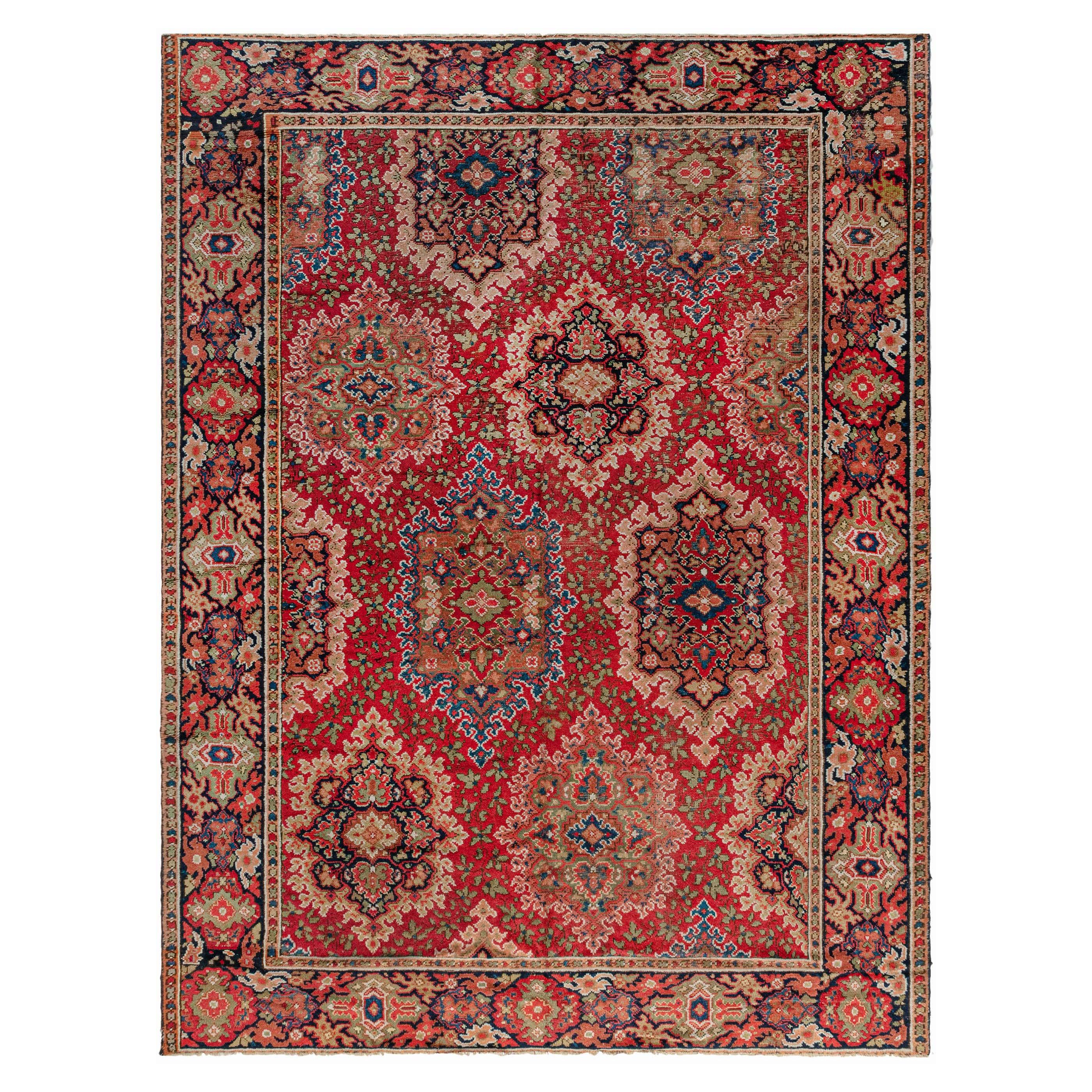 Doris Leslie Blau Collection Antique English Axminster Handwoven Wool ...