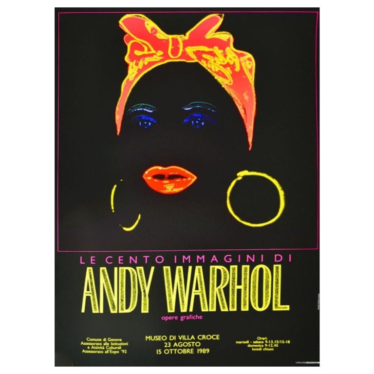 1989 Andy Warhol - Mammy Le Cento Immagini Orignal Vintage Poster For ...