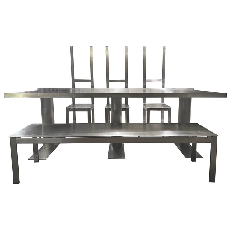 "Big Iron/Running Gun" Dining Room Set, Iron, JAMES VINCENT MILANO ...