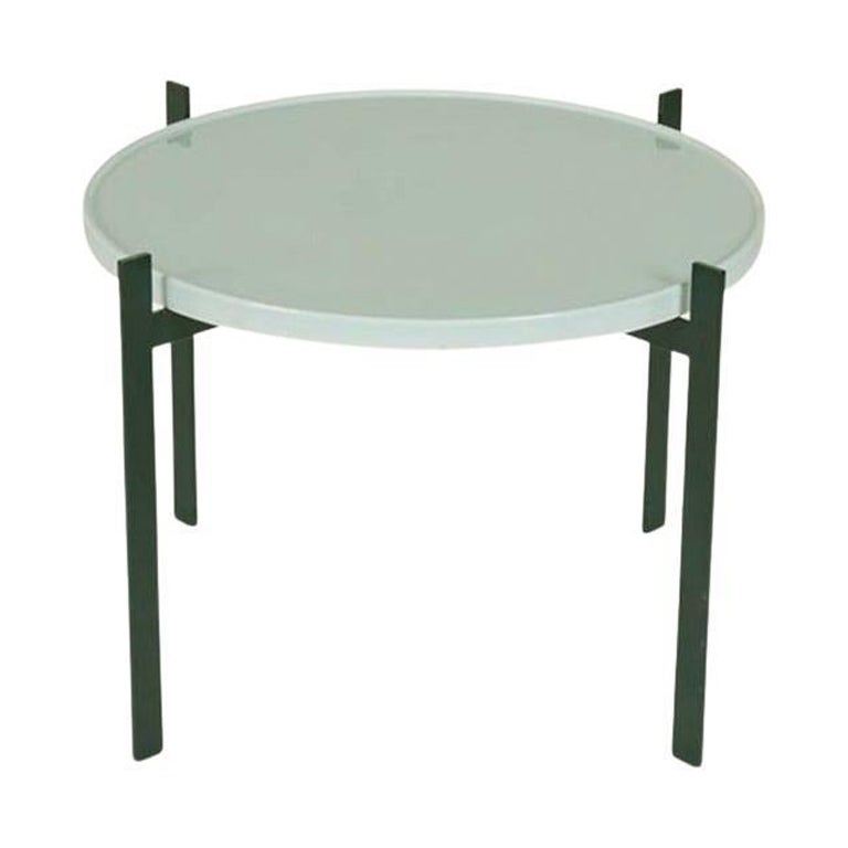 Celadon Green Porcelain Single Deck Table by OxDenmarq For Sale at 1stDibs
