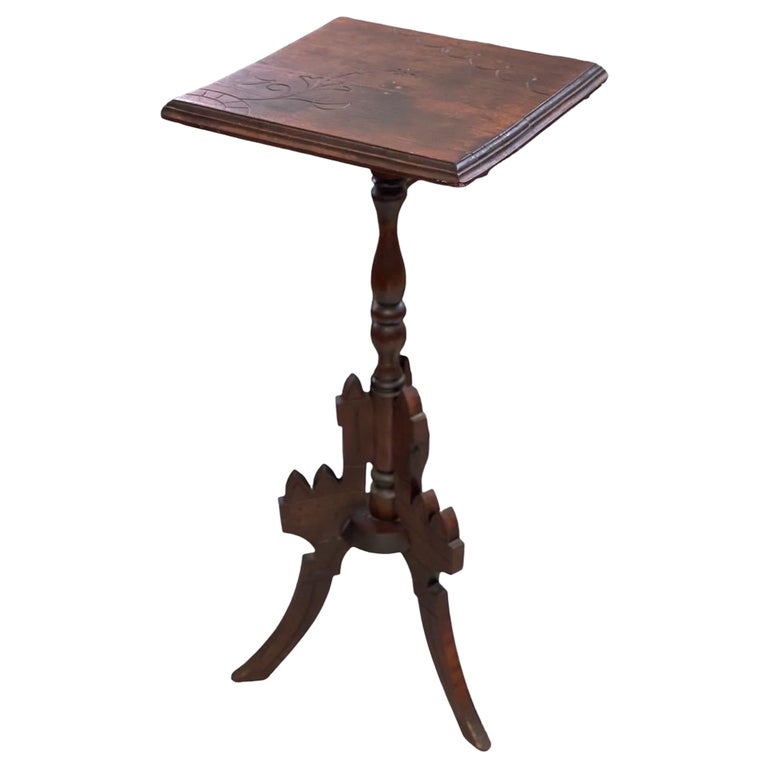 Vintage Accent Table Stand For Sale at 1stDibs