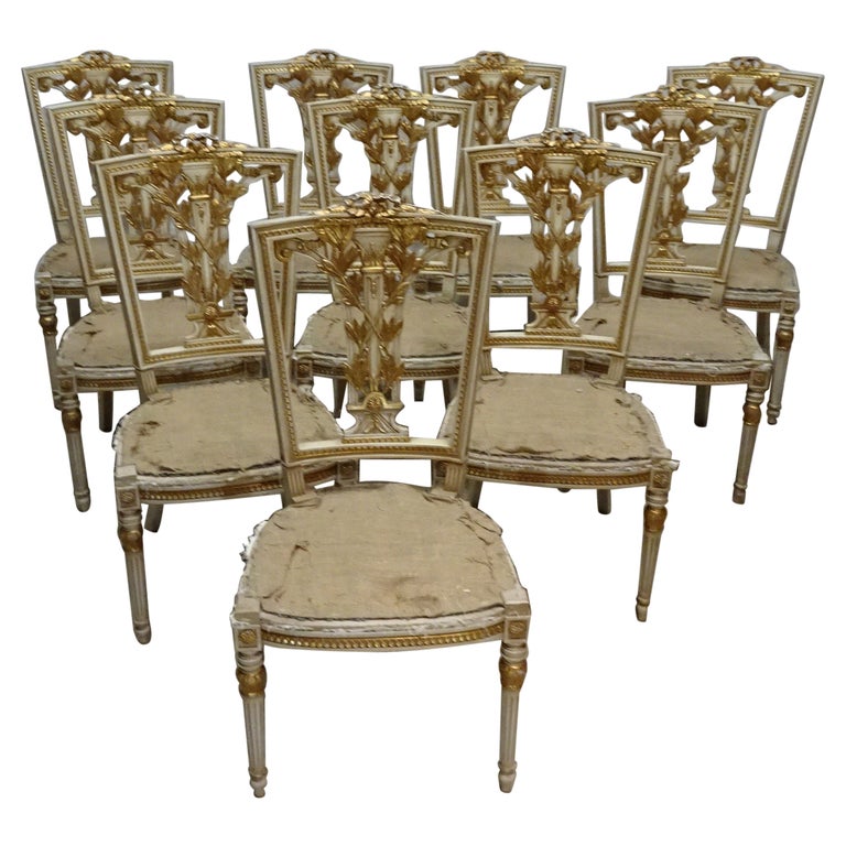 Swedish Gustavian Castle Chairs For Sale at 1stDibs
