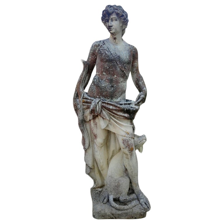 Garden Sculpture Representing : Acteon For Sale at 1stDibs