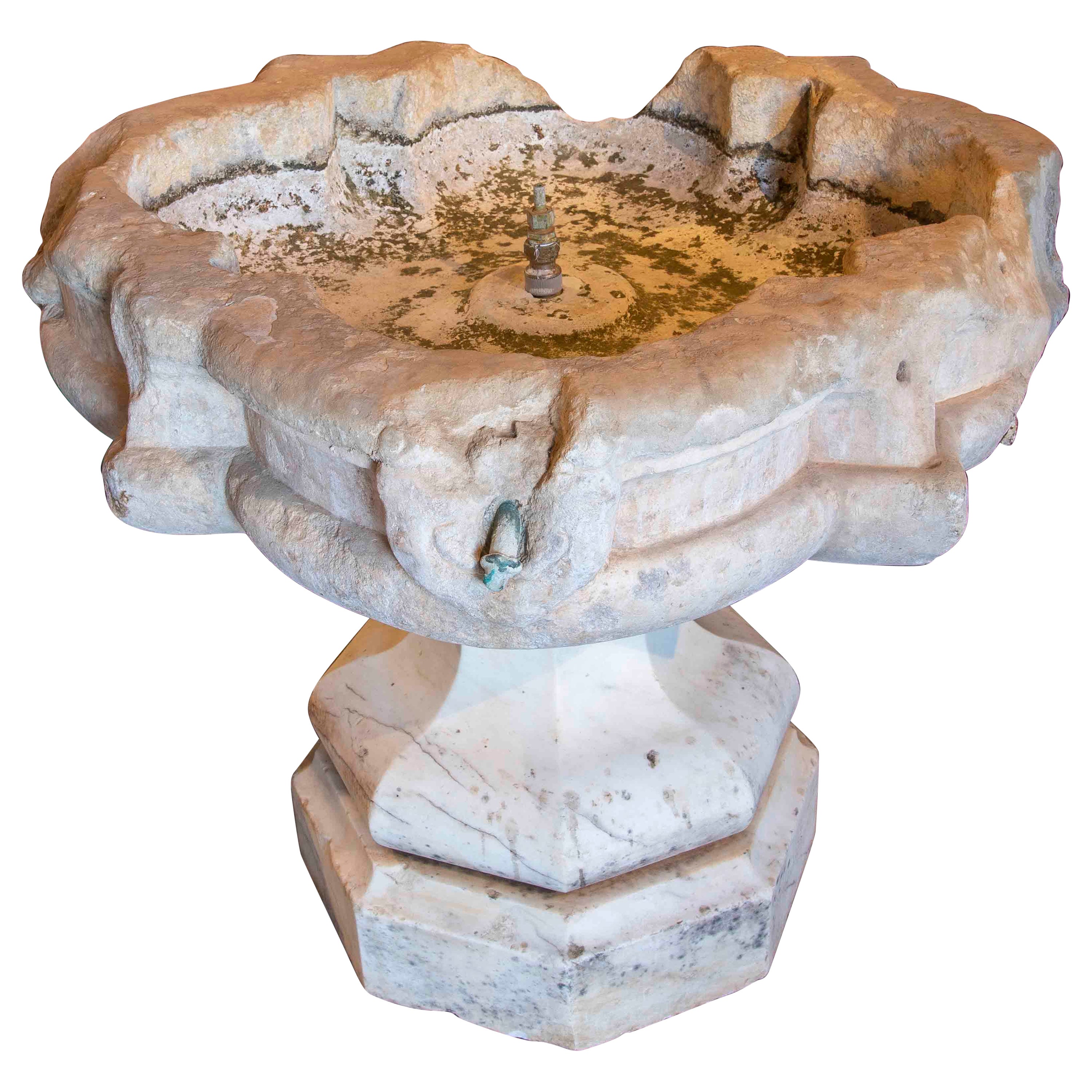 Lead Figurine Fountain by J.W. Fiske For Sale at 1stDibs | fiske fountain