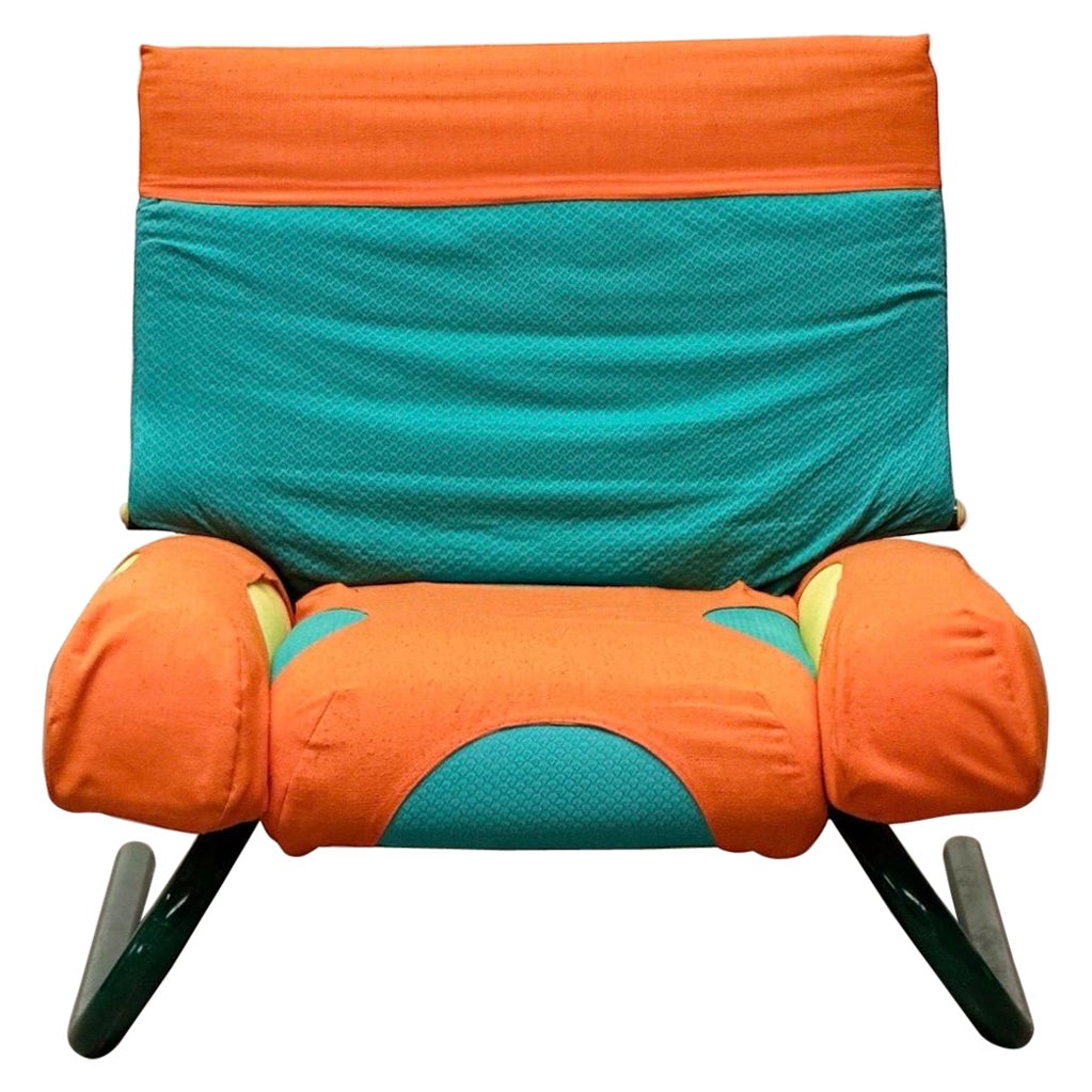 Postmodern 'Peter Pan' Lounge Chair by Michele De Lucchi for Thalia and ...