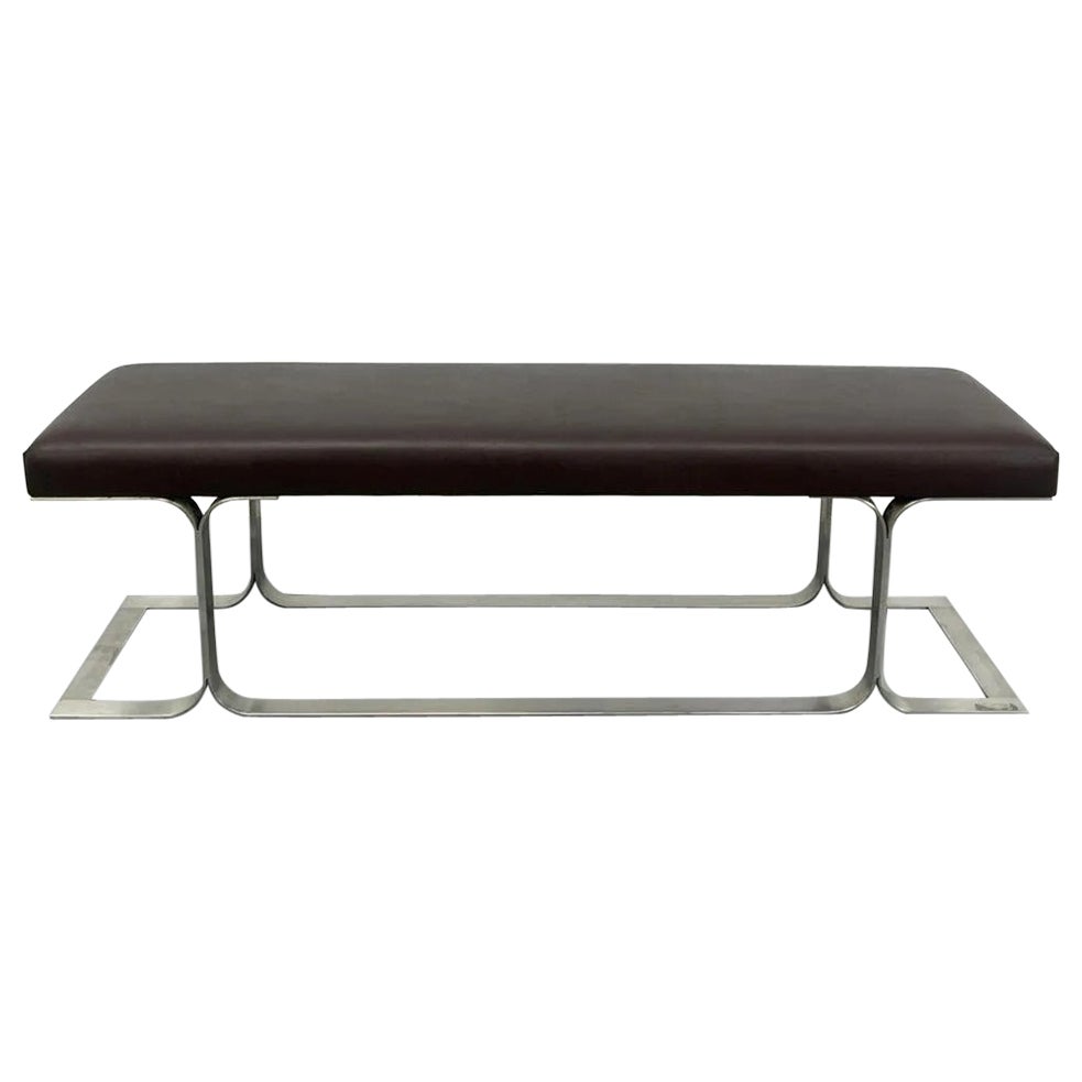 Cast Aluminum "Link" Bench by John Behringer, circa 1960s at 1stDibs ...