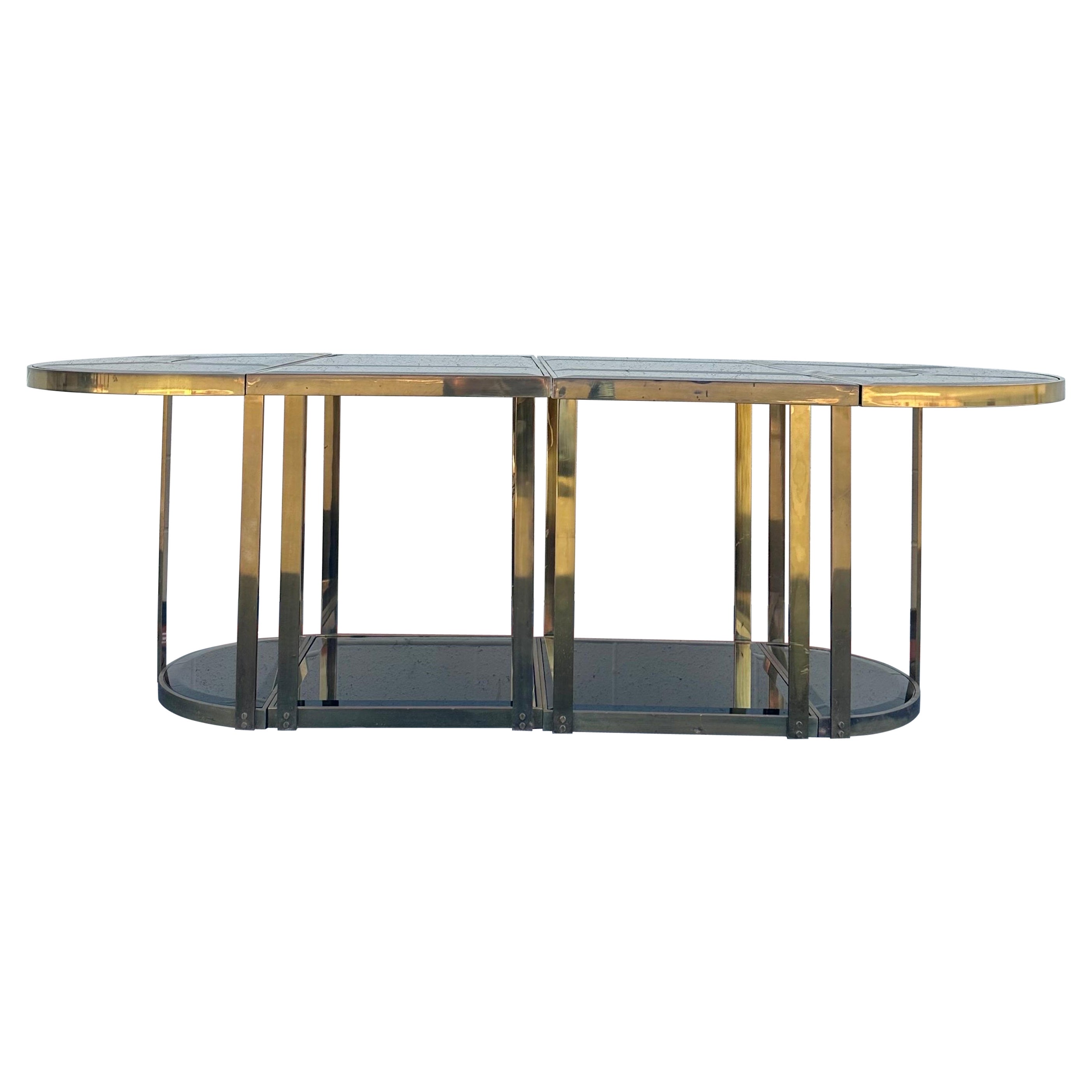 Gabriella Crespi "Rising Sun" Coffee Table, circa 1970, Italy at 1stDibs