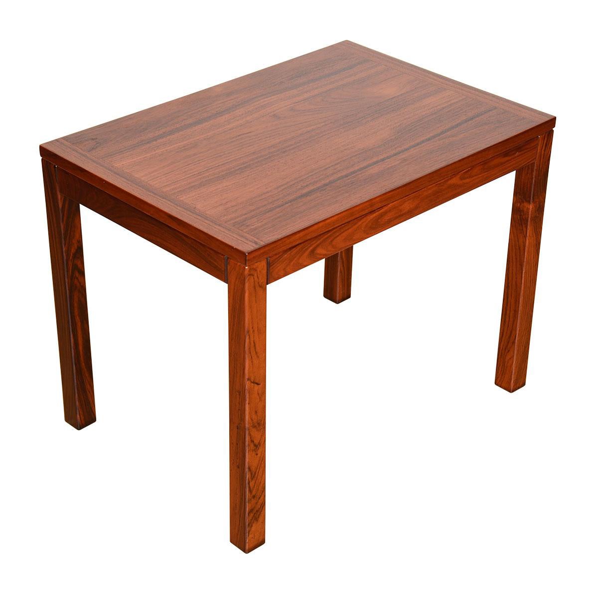 Selig End Table by Poul Jensen for Selig, Denmark Danish Modern at ...